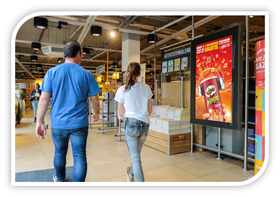 Supermarkt Reclame | Posterbuiten.nl | Buitenreclame Specialist